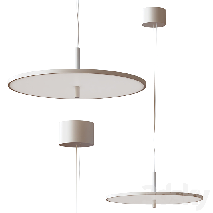 Flos My Disk - Pendant light - 3D model