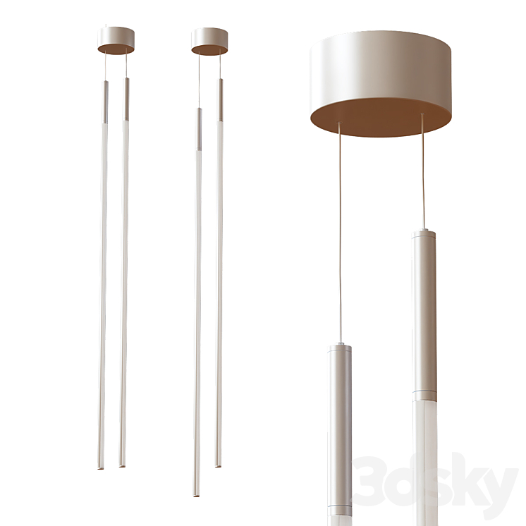 Flos My Line - Pendant light - 3D model