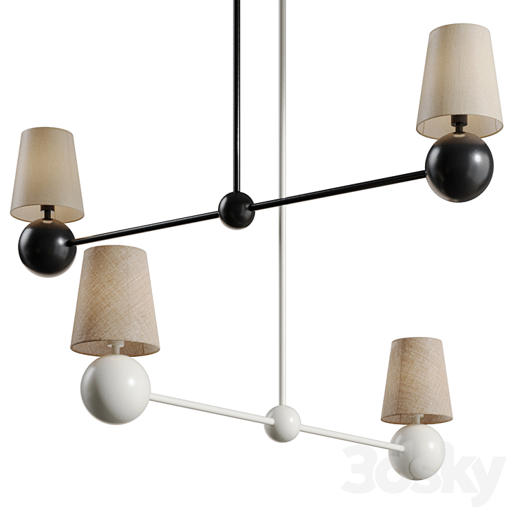 Bole pendant II by Workstead - Pendant light - 3D model