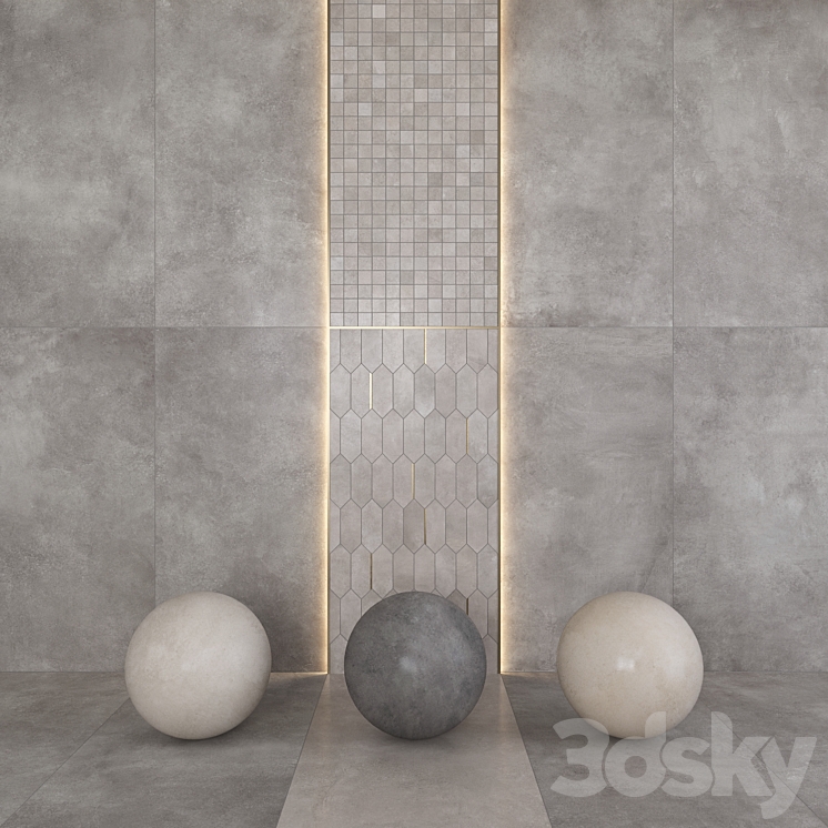 CAESAR I MAT decor - Tile - 3D model