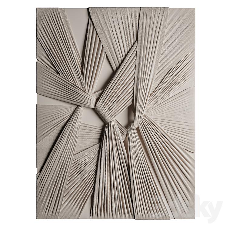 Relief panel - Frame - 3D model