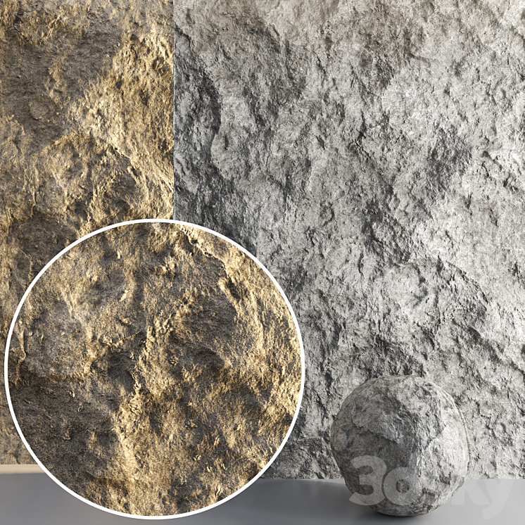 Mrf Wall Stone 07 - Stone - 3D model
