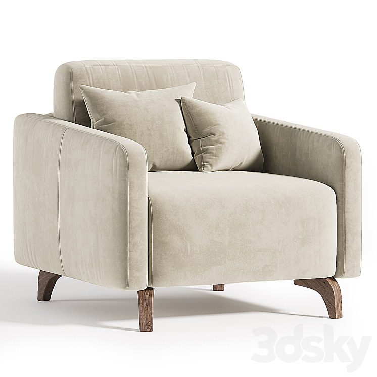 Leri Armchair - Arm chair - 3D model