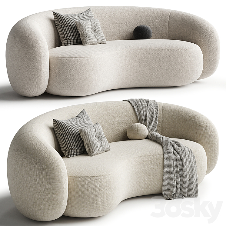 CIRCULAR SOFA BY KARSTUDIO - Sofa - 3D model