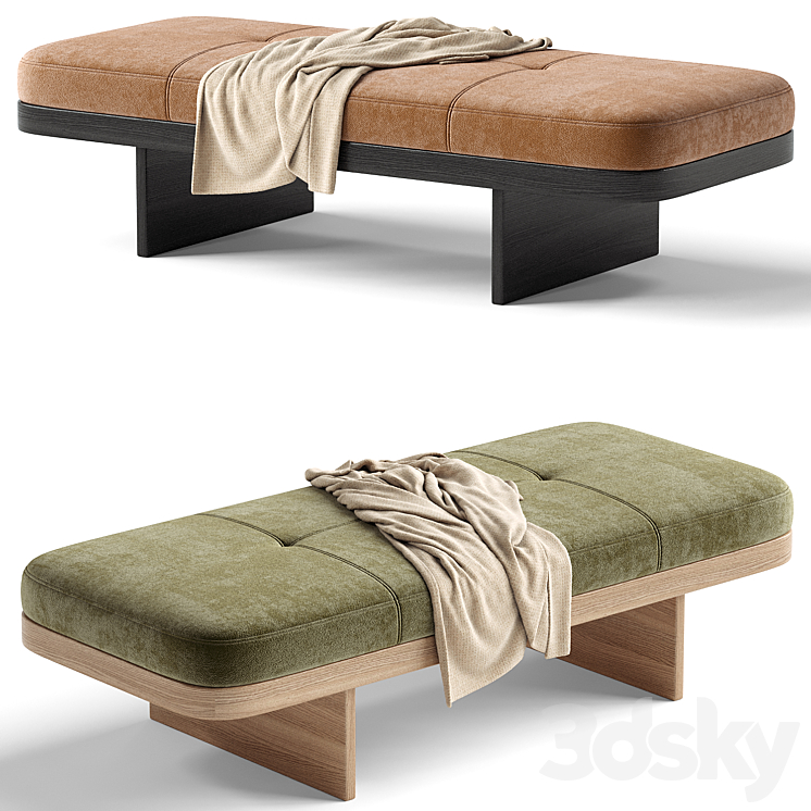 Elly Bench - Other soft seating - 3D model