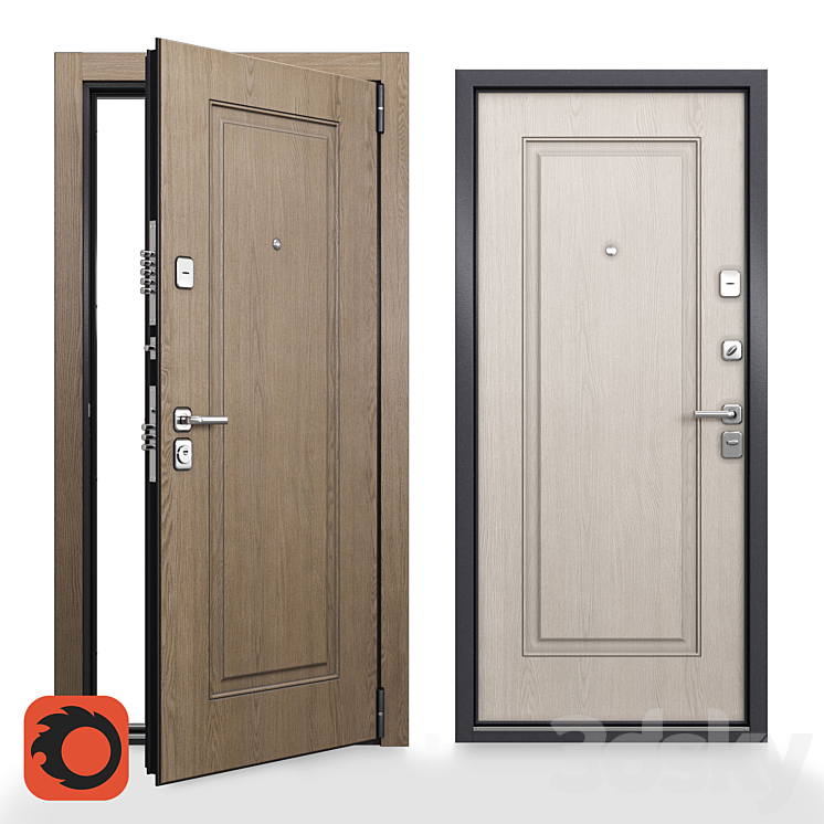 OM SUPER OMEGA PRO OP-C1 - Doors - 3D model