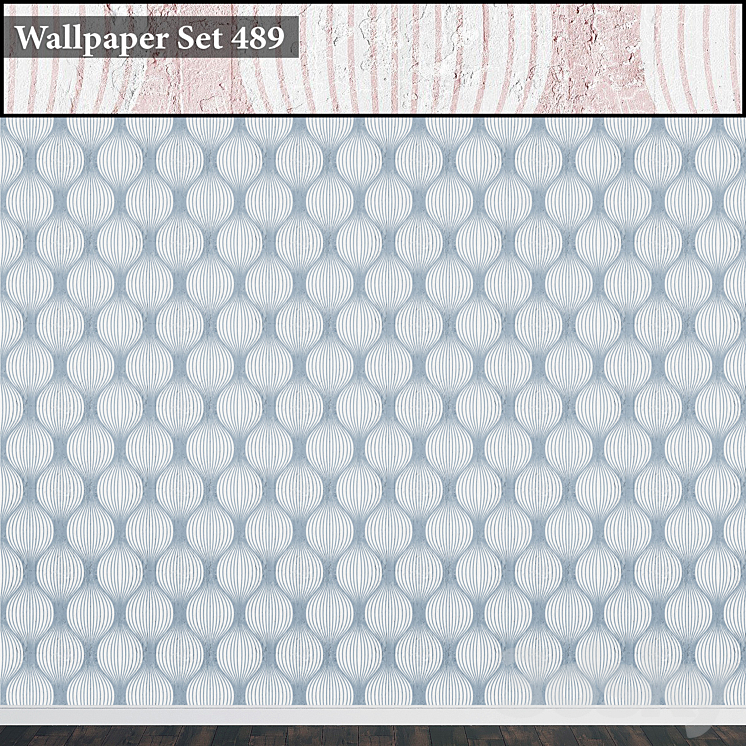 Wallpapers 489 - Wall covering - 3D model