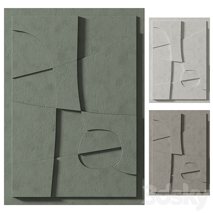 Relief 01 - Frame - 3D model