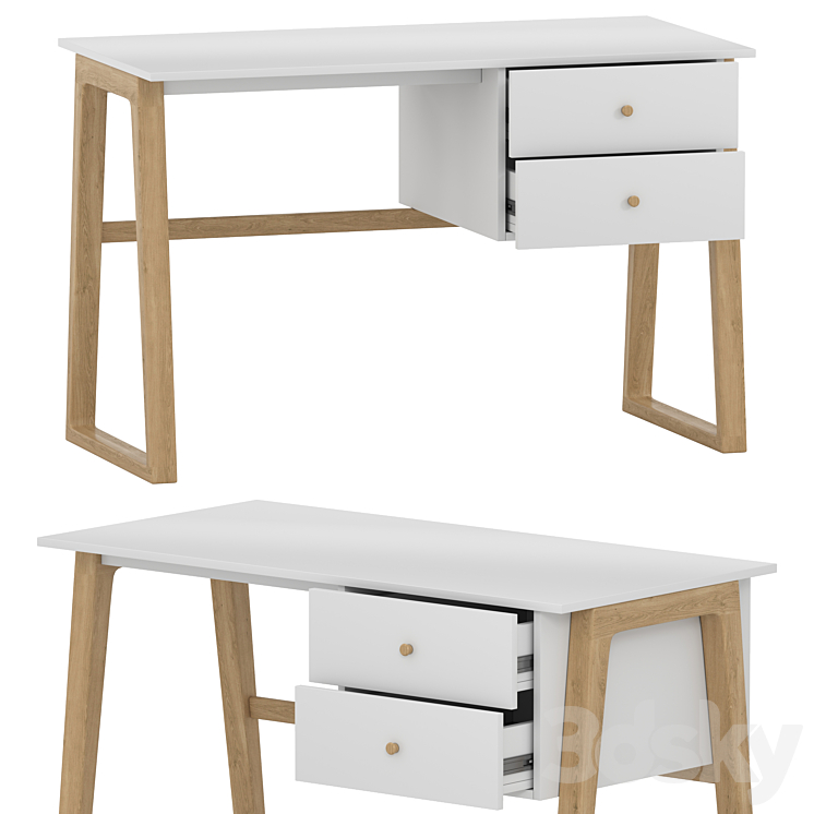 Desk Berlin - Table - 3D model