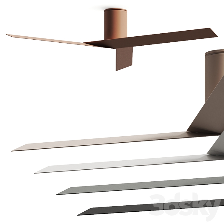 Kettal Superfan Ceiling Fan - Household appliance - 3D model