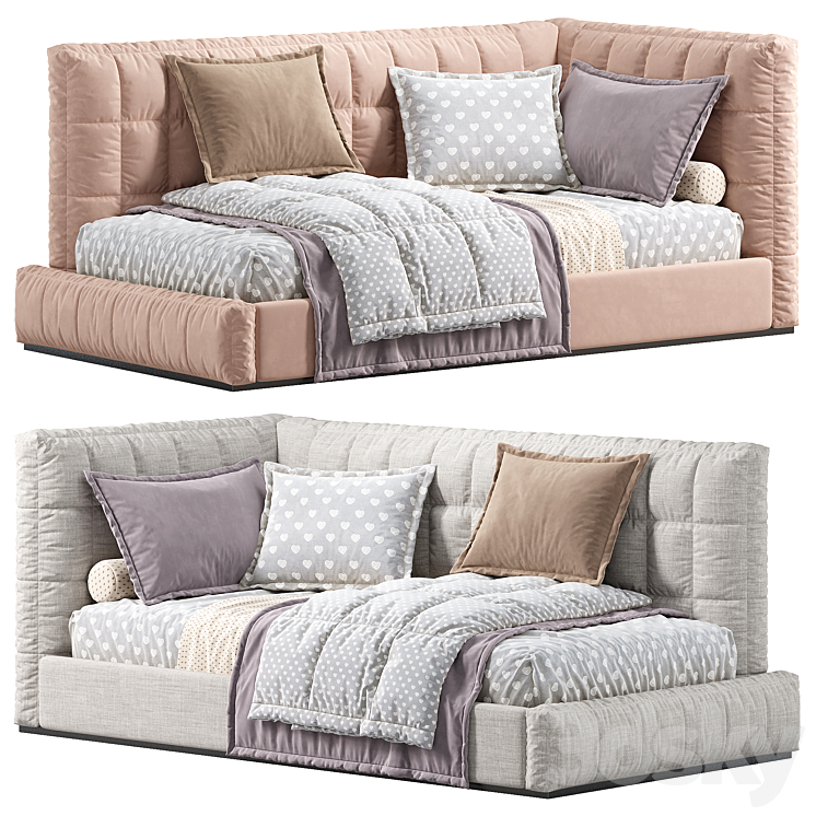 Bed Moona - Bed - 3D model