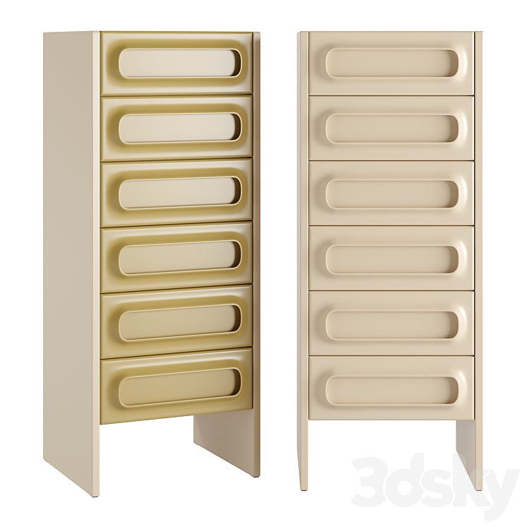 Space Drawer Cabinet - Sideboard & Chest of drawer - 3D model