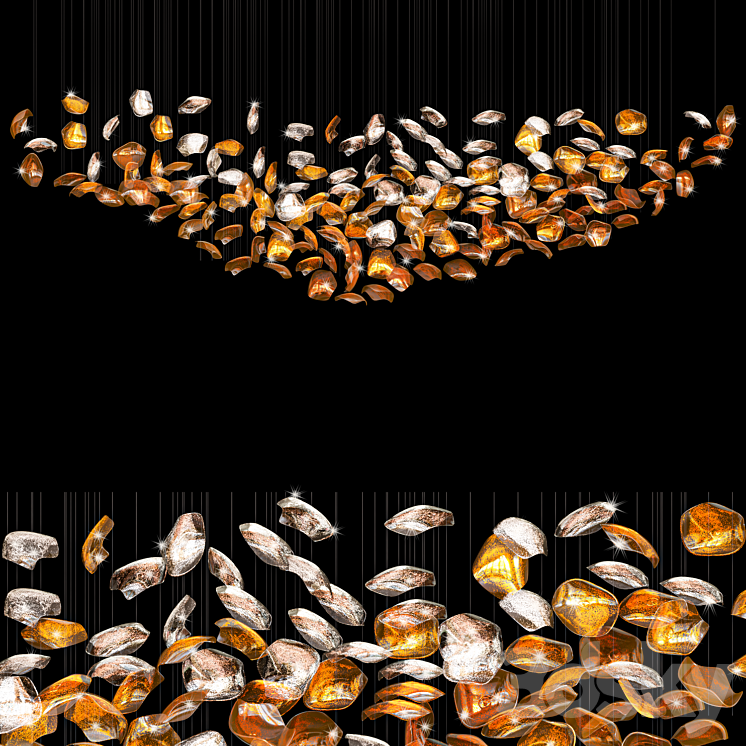 ESS023-Concept Design - Pendant light - 3D model