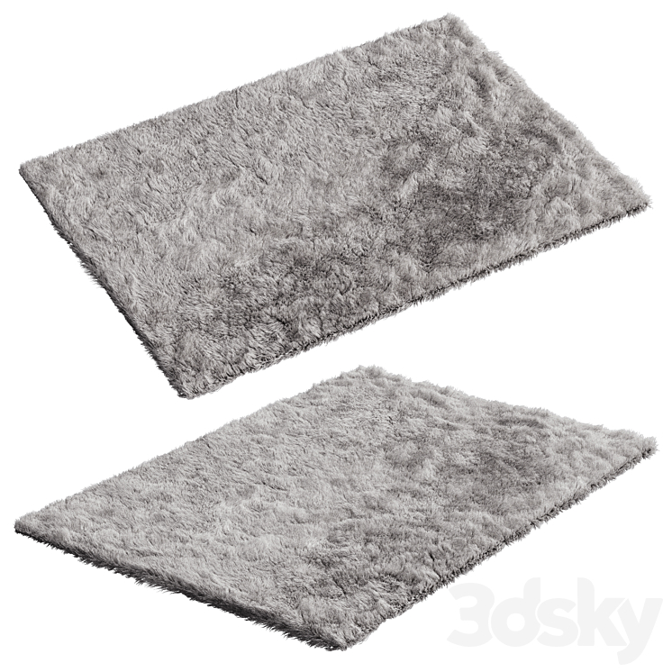 Carpet SILVER HANDLOOM by THERUGCOMPANY - Carpets - 3D model