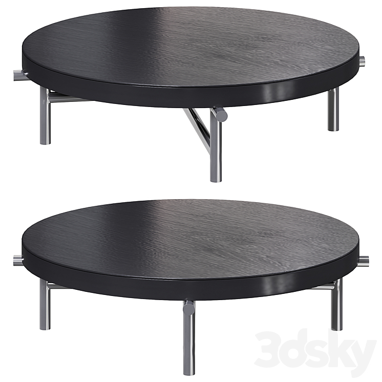 Torii table nendo by minotti - Table - 3D model