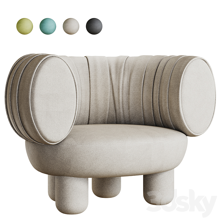 SUMO Armchair - Arm chair - 3D model