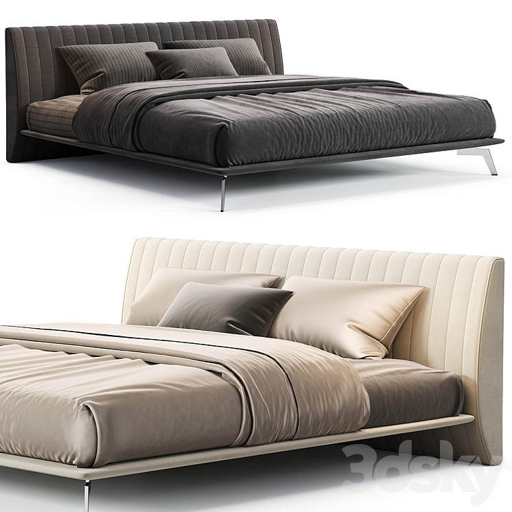 Bed K115 delavega - Bed - 3D model