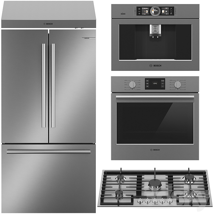BOSCH kitchen appliances - Kitchen appliance - 3D model