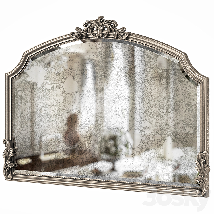 Graciella Old World Console Mirror - Mirror - 3D model