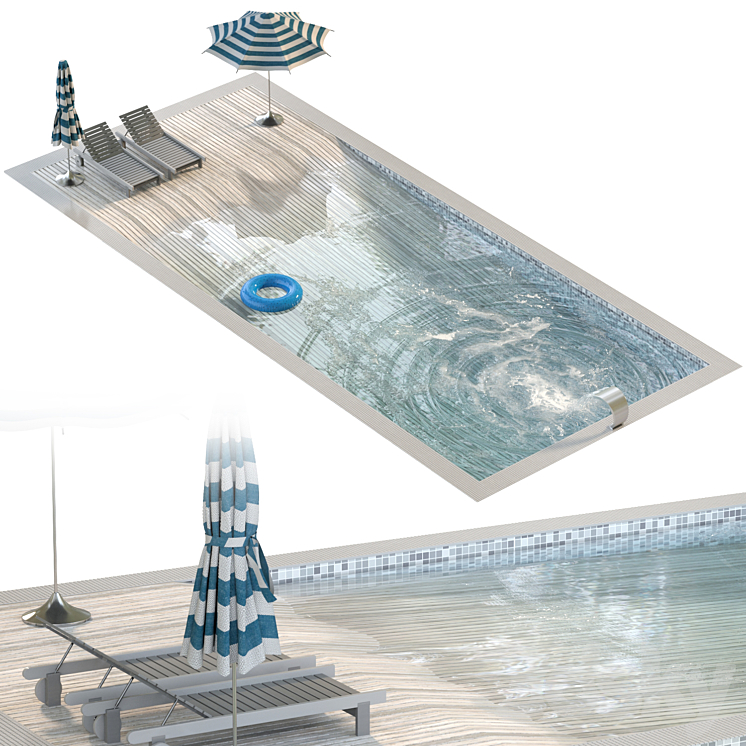 swimming pool 068 - Other - 3D model