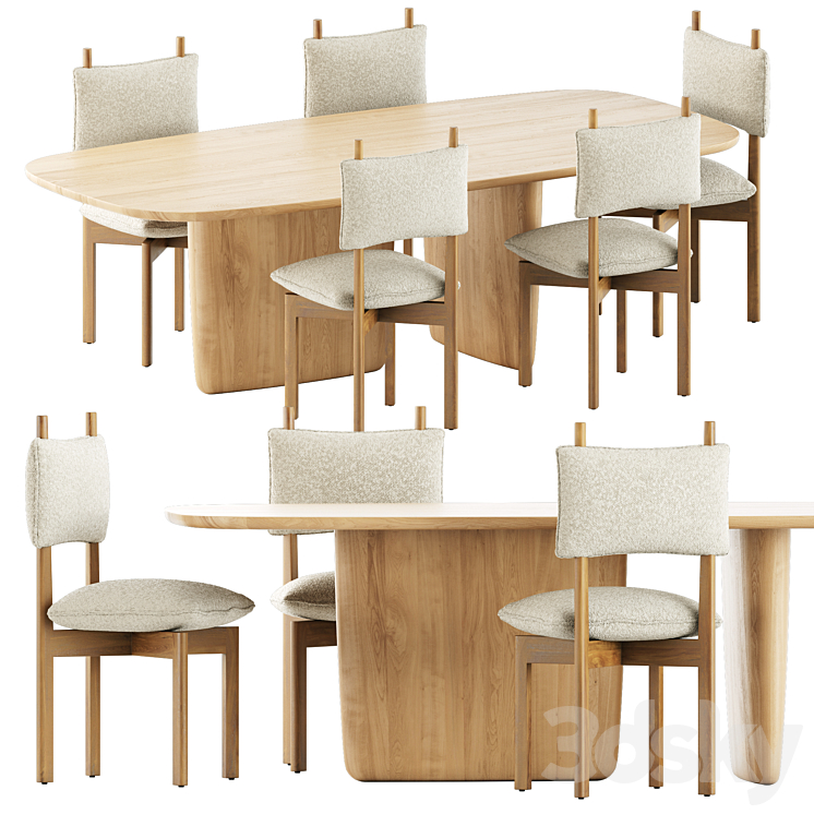 Paf Paf Chair MC25 by Mattiazzi and Tobi-Ishi table by Bebitalia ...