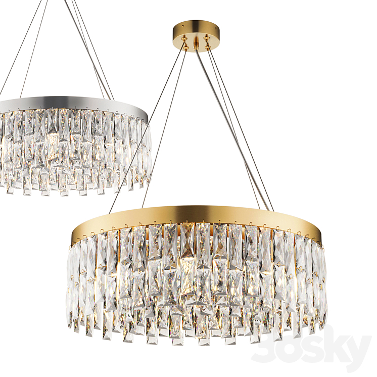 OM Indigo Anna V000380 12029/8P - Pendant light - 3D model