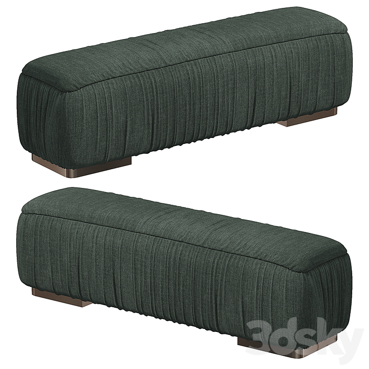 WALES BENCH by maisonvalentina - Other decorative objects - 3D model