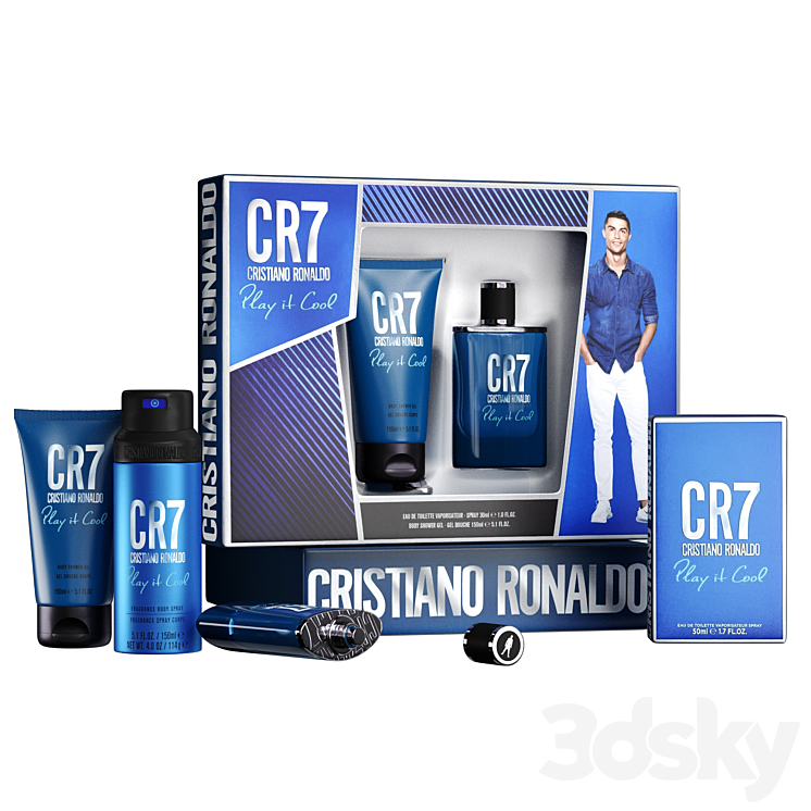 Cristiano Ronaldo CR7 Play it Cool - Gift Set - Beauty salon - 3D model
