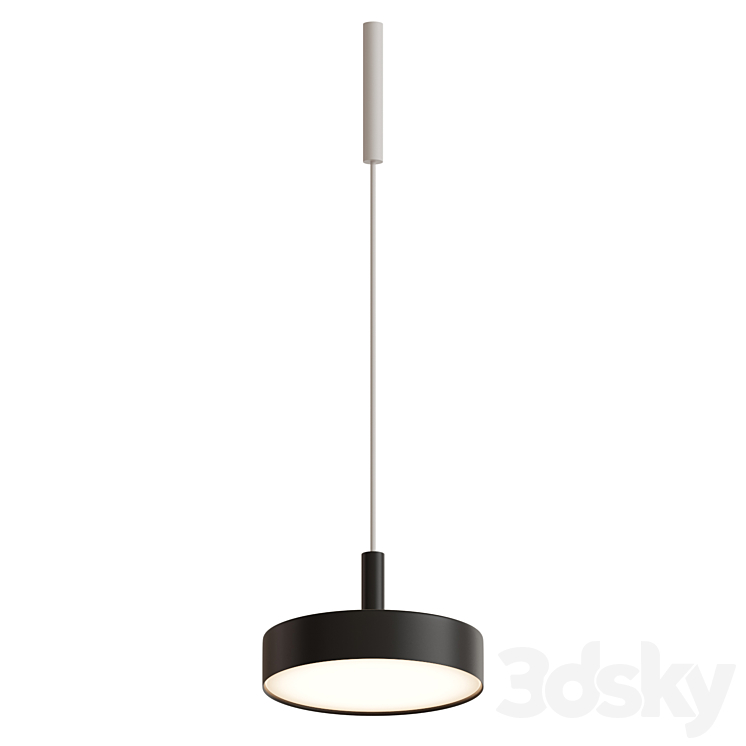 Lp Slim Round Suspended - Pendant light - 3D model