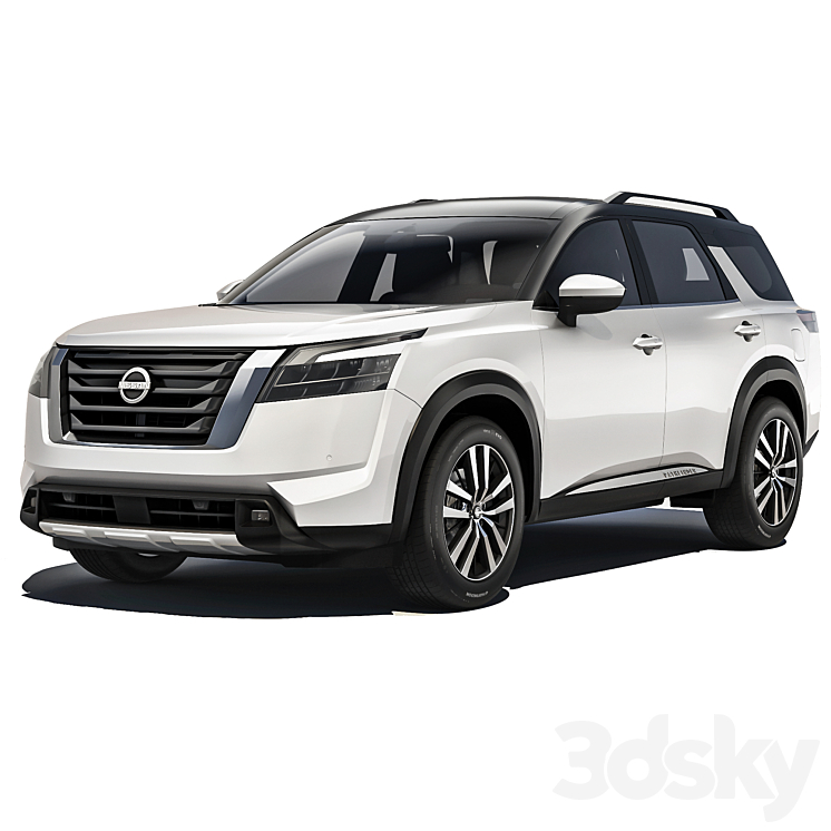 Nissan Pathfinder 2022 - Ground Transport - 3D model