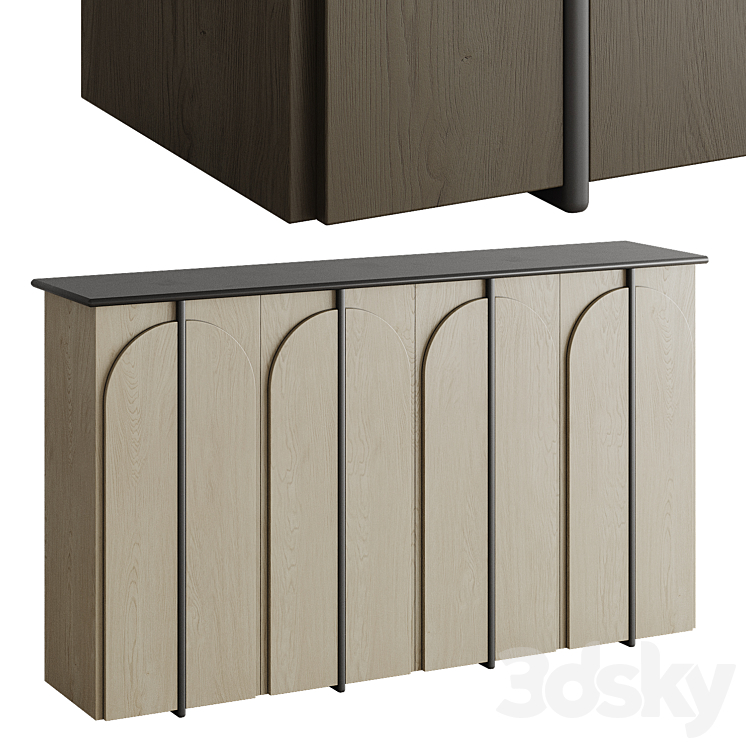 Console Cabinet Tera Sideboard And Chest Of Drawer 3d Model 