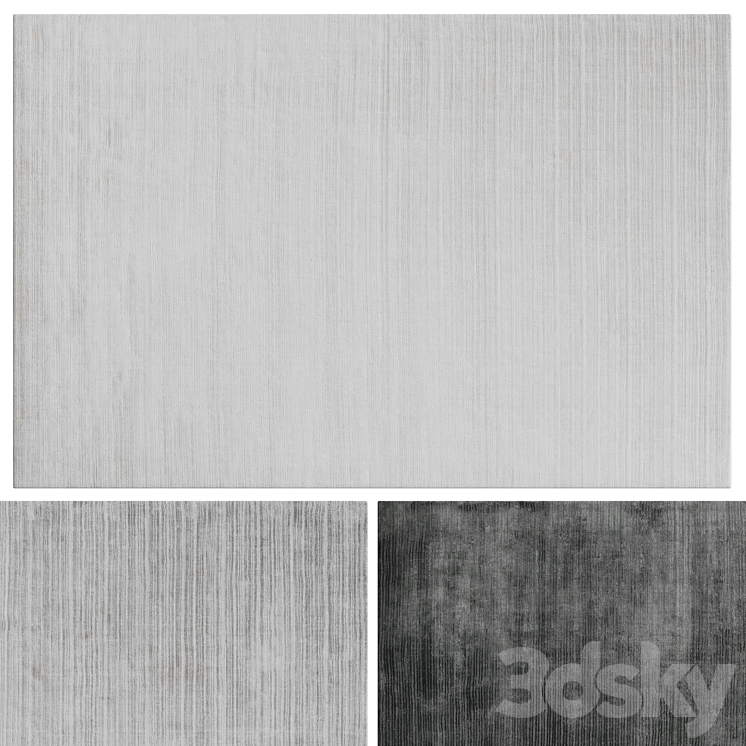 Set of carpets COVER by LINIE DESIGN - Carpets - 3D model
