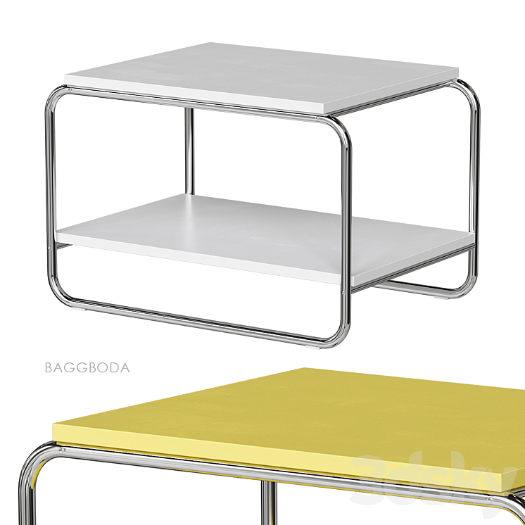 BAGGBODA IKEA side table - Table - 3D model