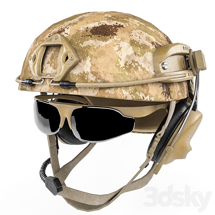 Soldiers helmet - Miscellaneous - 3D model