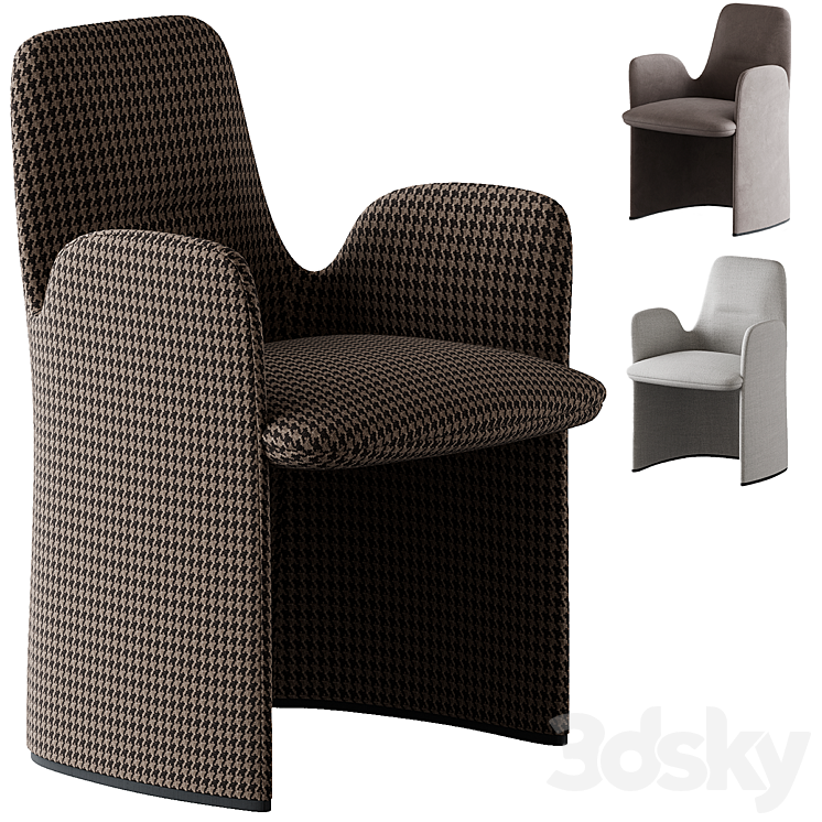 Guest Chair by Poliform - Chair - 3D model