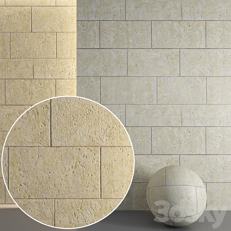 Mrf Wall Stone 08 - Stone - 3D model