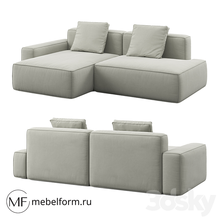 Om Sofa Toronto 011 - Sofa - 3D model