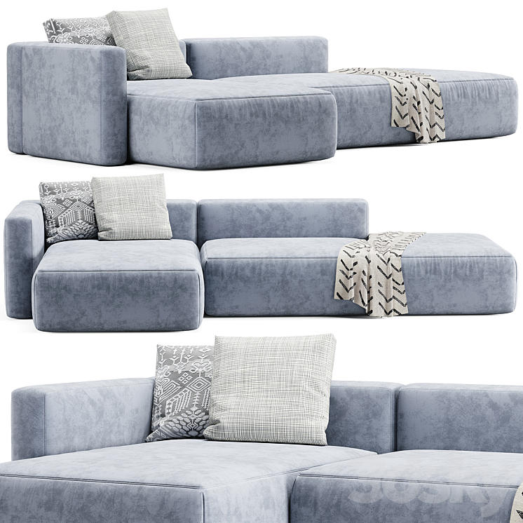 Bari Sofa By Costabella - Sofa - 3D model
