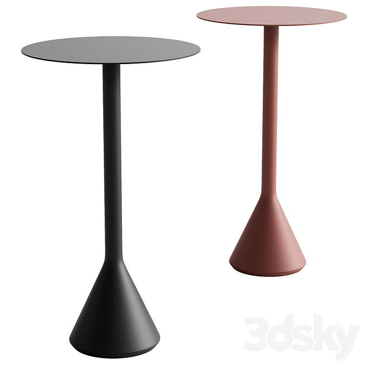 Hay - Palisade Cone Bar table - Table - 3D model