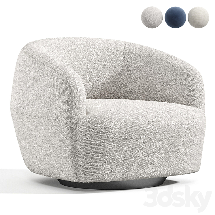 Sumo lounge chair - Arm chair - 3D model