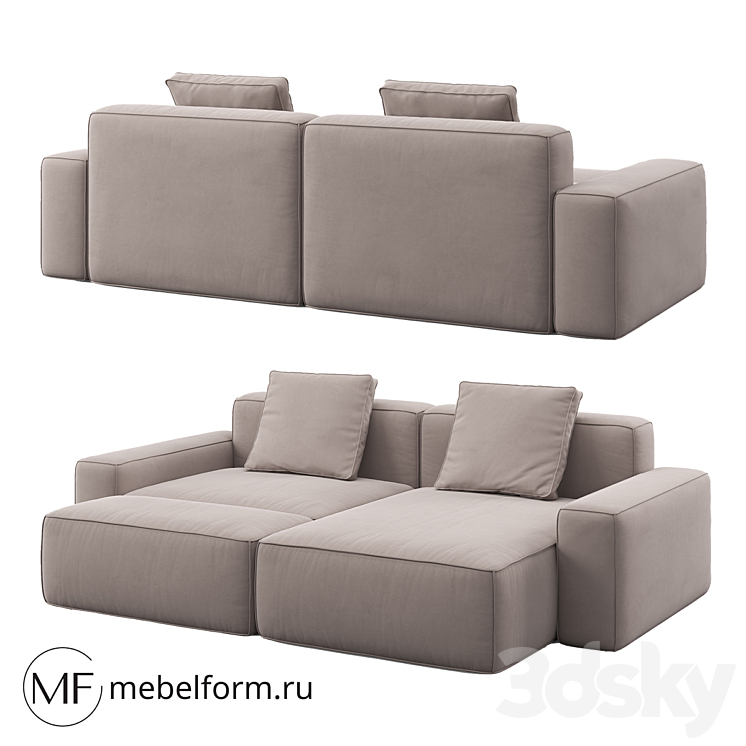 OM Sofa Toronto 022 - Sofa - 3D model