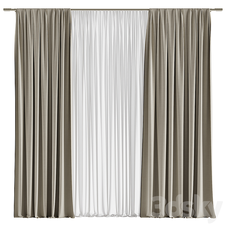 Curtain #07 - Curtain - 3D model