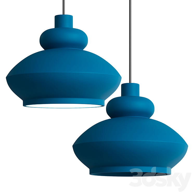 TORA By Miniforms - Pendant light - 3D model