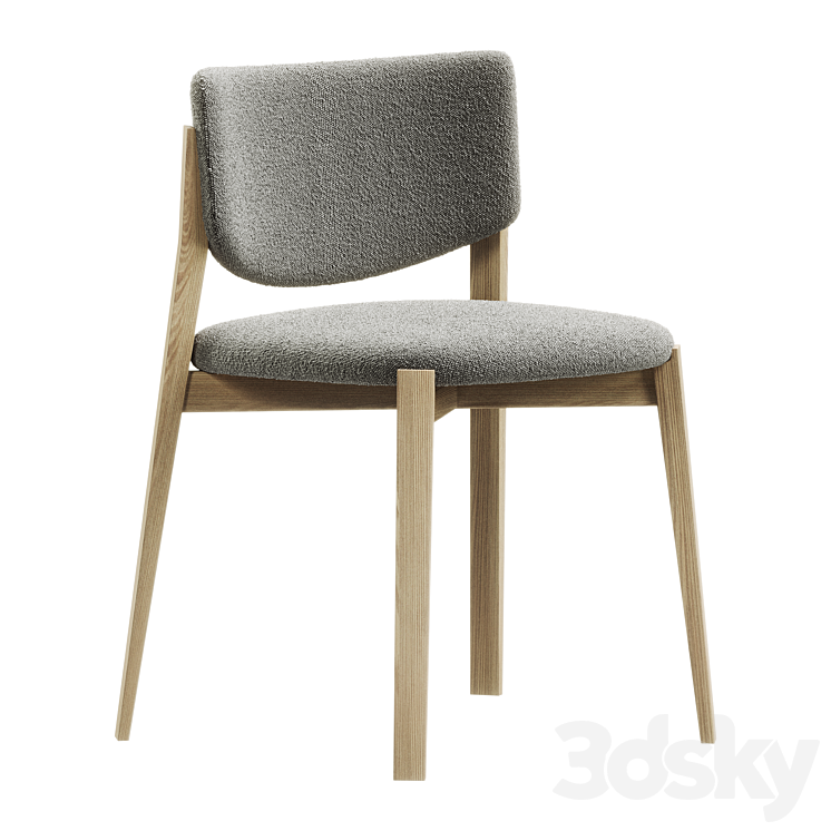 Dixie Dining Chair - Chair - 3D model