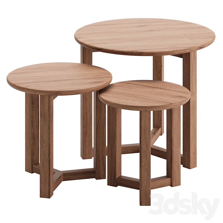 FAYE table set - Table - 3D model
