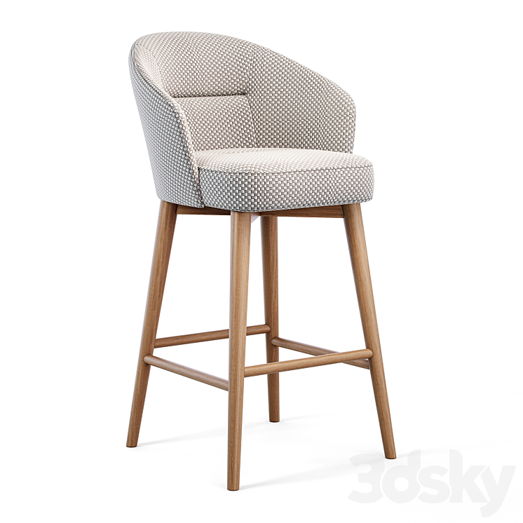 Bar stool AIRIS - Chair - 3D model