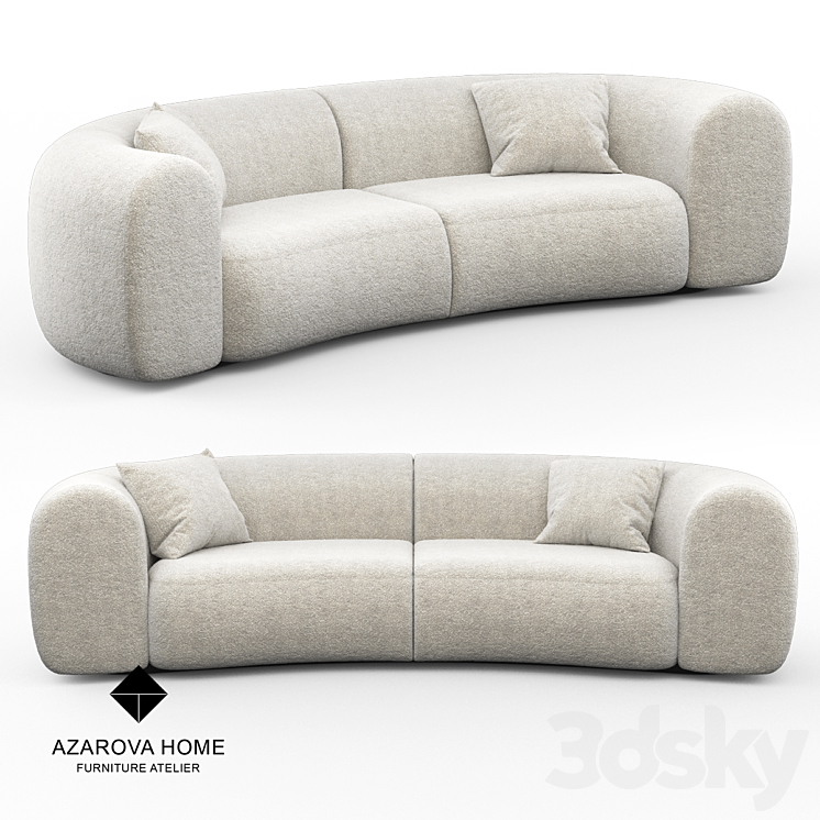 OM Sofa Azarova Home Dongen - Sofa - 3D model