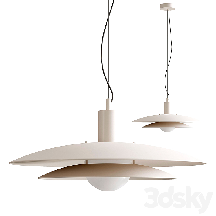 Florida Pendant Lamp - Pendant light - 3D model