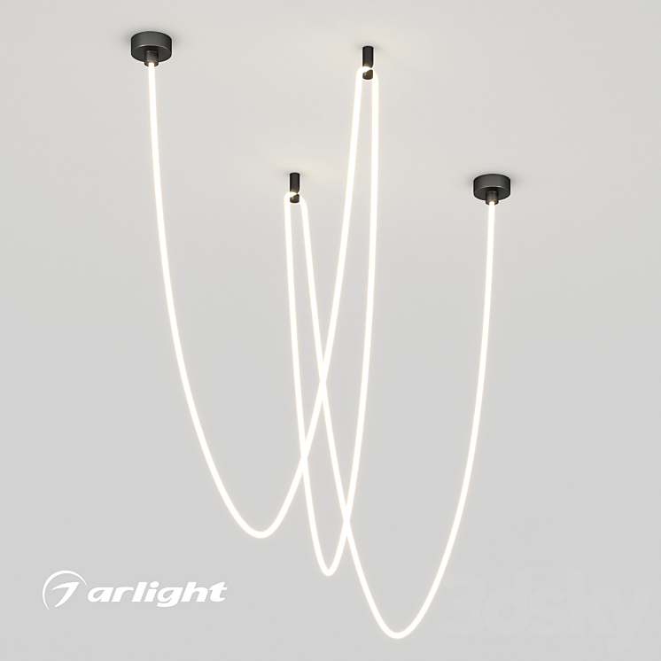 OM Lamp SP-TROPIC-SURFACE-R18-L10000-110W - Ceiling lamp - 3D model