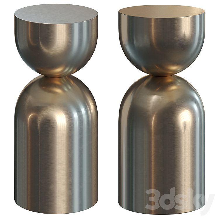 Uttermost/Golden Vessel Accent Table - Table - 3D model